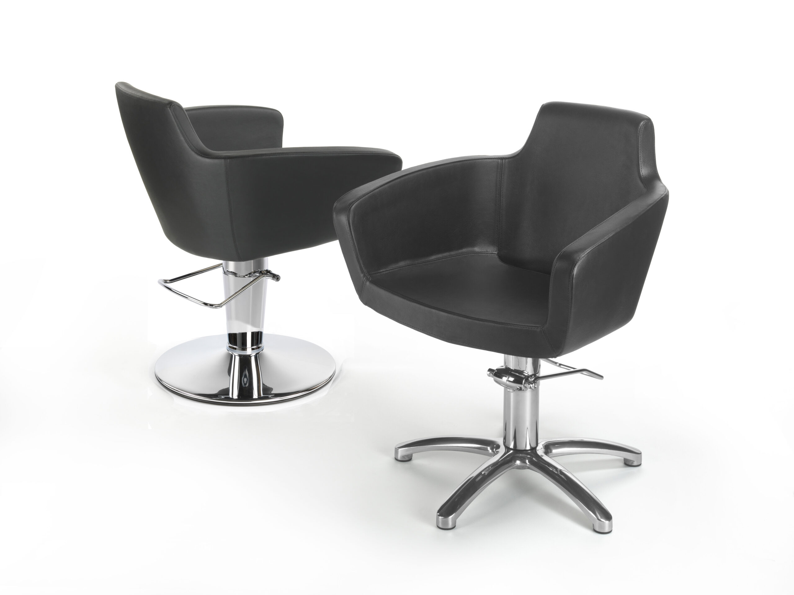 ALBA-styling stol + Rund base - Northcore